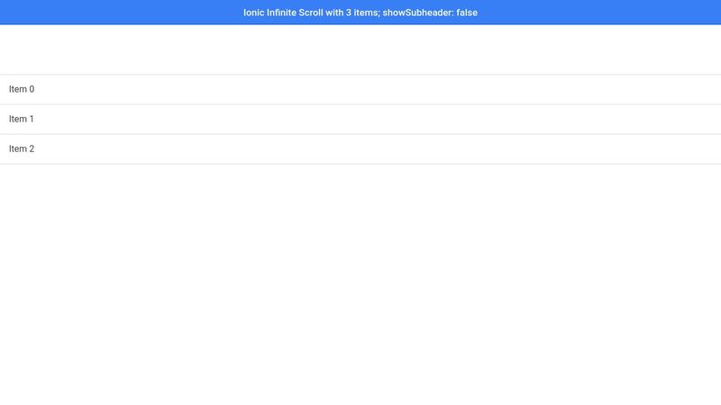 Ionic List infinit scroll