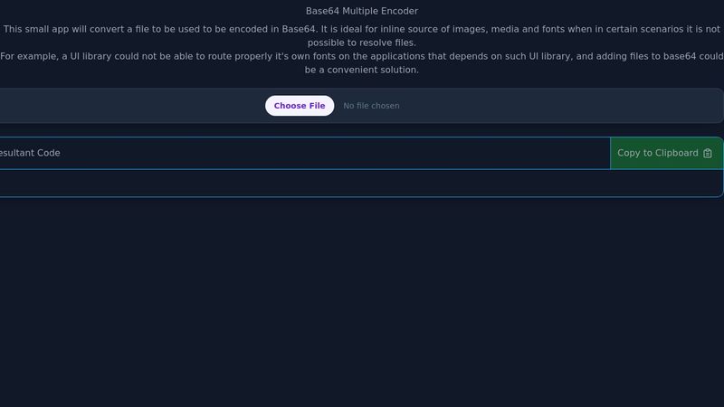 Base64 Multiple Encoder