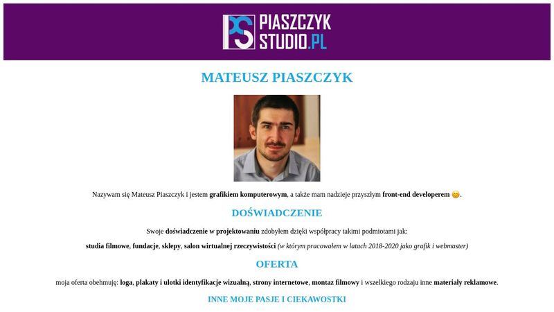 Pierwszy projekt strony HTML CSS JS | 2 TYDZIEŃ KURSU YOUCODE.PL