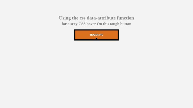 Using the data-attribute variable for a sexy CSS hover