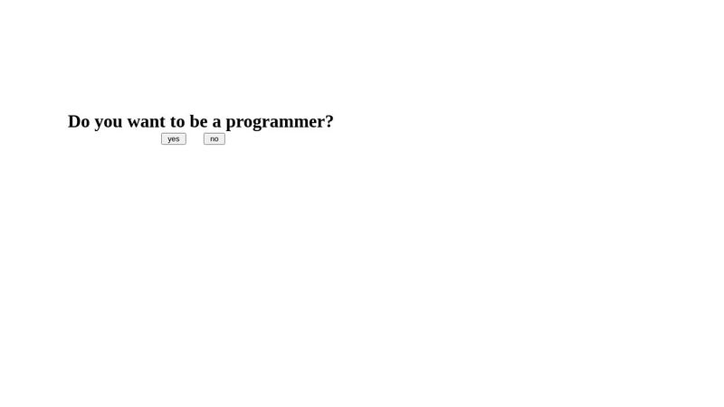 Do you want to be a programmer? Desc