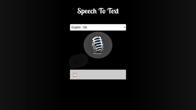 Voice Recognition in JavaScript