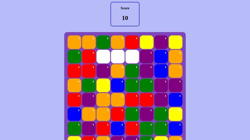 Candy Crush Javascript Html And Css