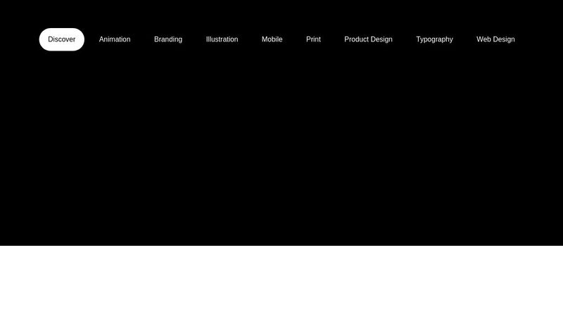 Filter Categories with Hover Transition Effect