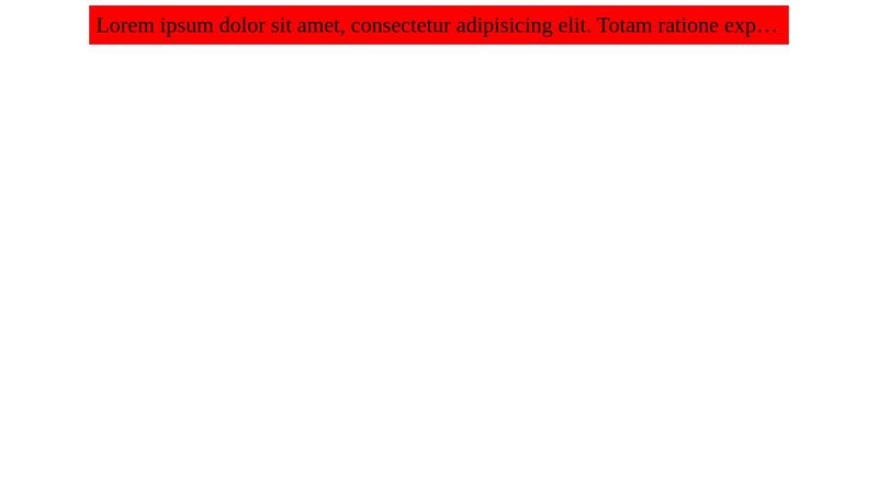 개념 Text Overflowellipsis 넘쳐서 숨겨지는 텍스트 처리 