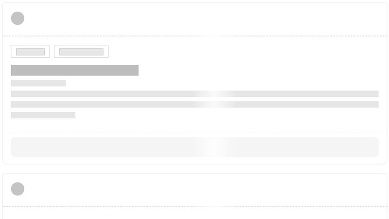 CSS Skeleton example