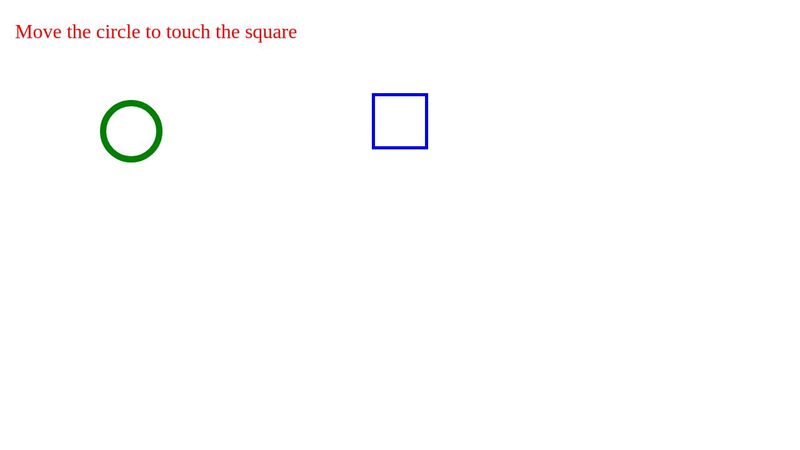 detect if a circle intersecting a square