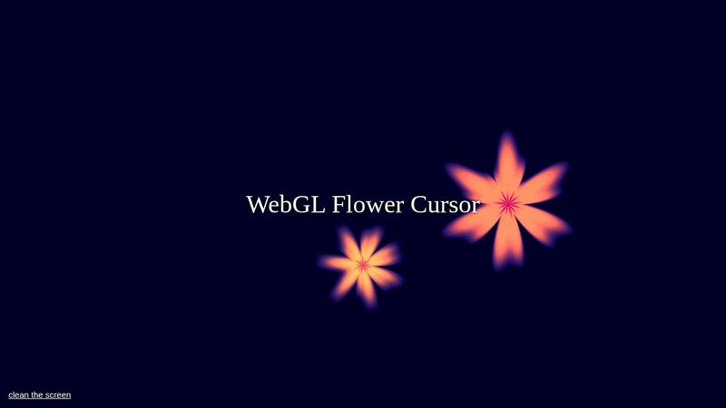 Draw With WebGL Flowers [1]