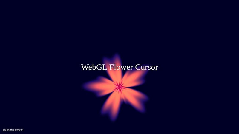 Draw With WebGL Flowers [1]