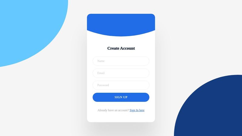 ES6 SignUp - Form Submission