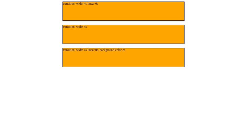Cours HTML/CSS : transition