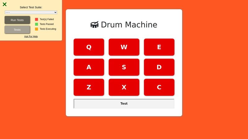 React Drum Machine