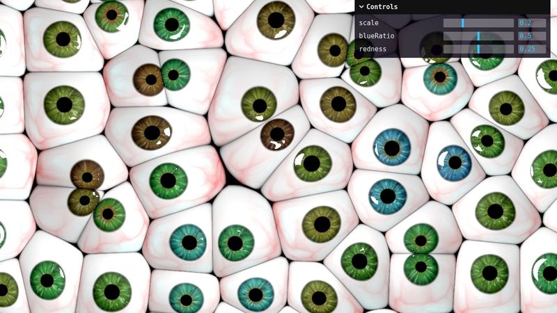 WebGL Eye Pattern