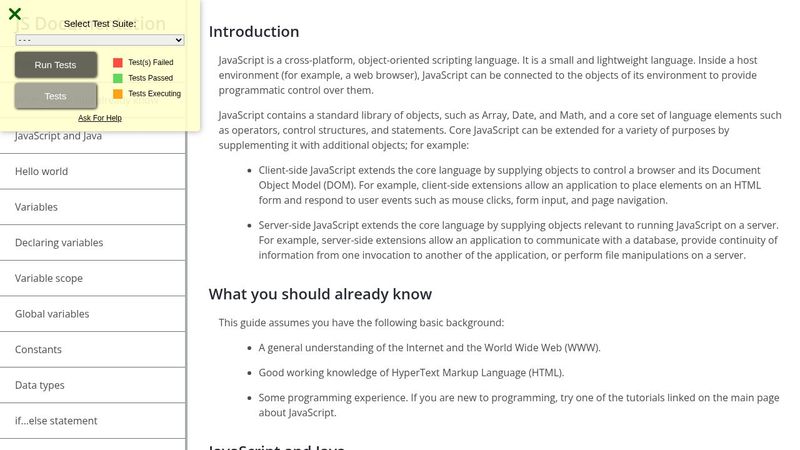 FCC: Responsive Web Design Projects - Technical Documentation Page
