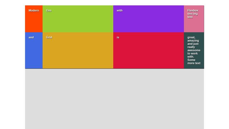 Grid(min-content, max-content, minmax)
