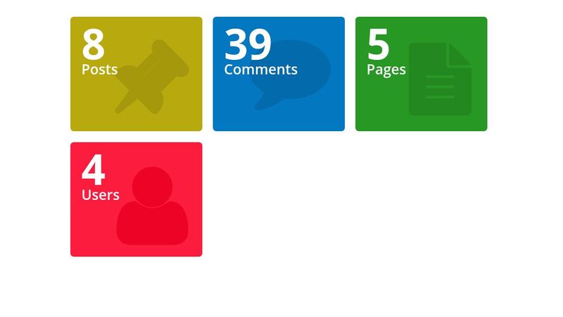 CodePen Home Simple Dashboard Panel