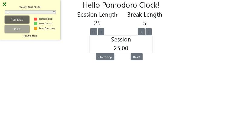 Build a Pomodoro Clock
