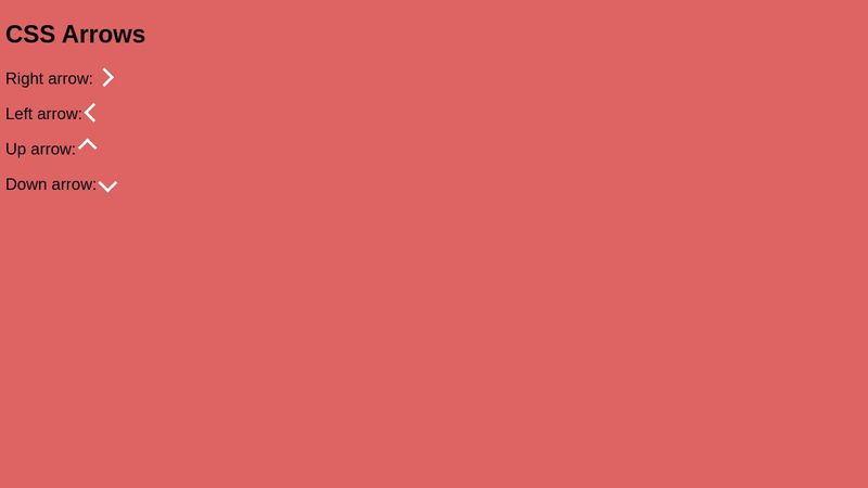 Pure css arrow with box-shadow