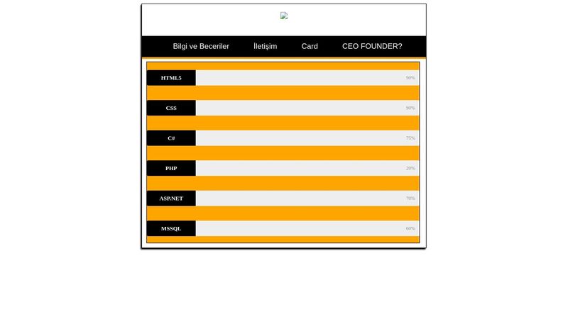 CodePen First Project # Personal Web