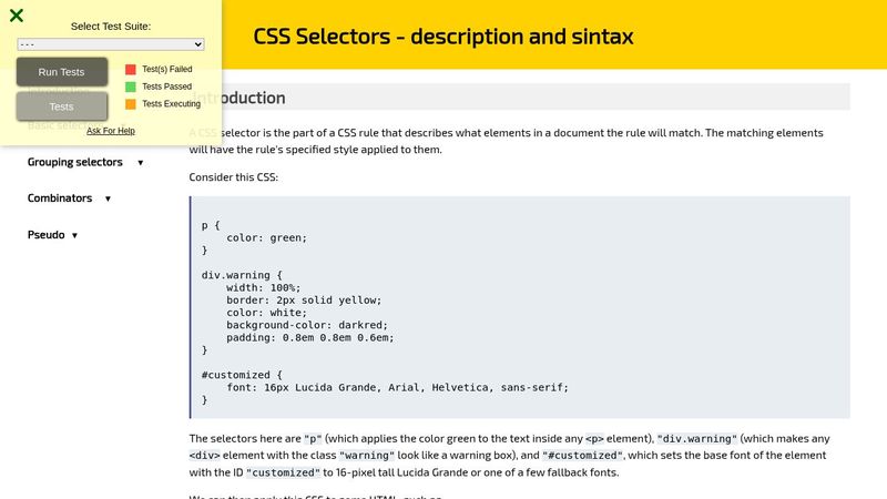 freeCodeCamp Technical Documentation Page