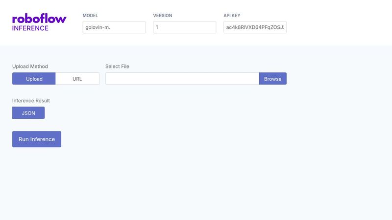 Roboflow Classification Inference Example