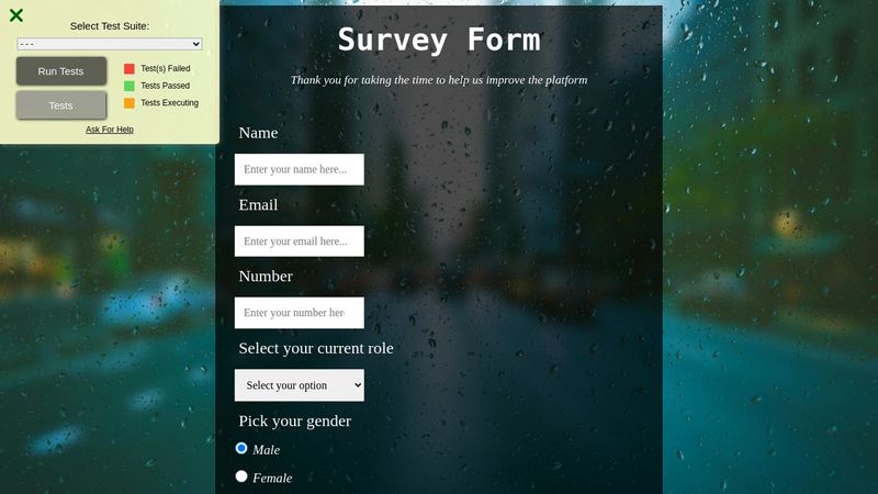 Survey Form