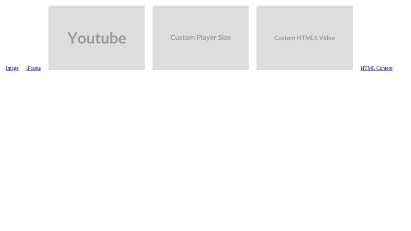 Fancybox v3.5.7 with jQuery