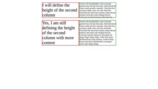 CSS grid - dynamic columns