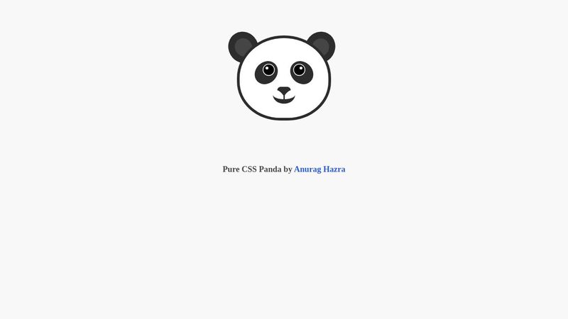 Pure CSS Panda