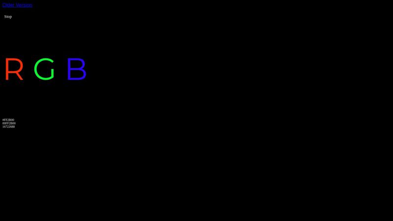 JS RGB Color Changing Text [ C-_Lonnon ]