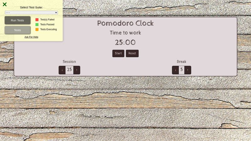 Freecodecamp Project - 25 + 5 Clock