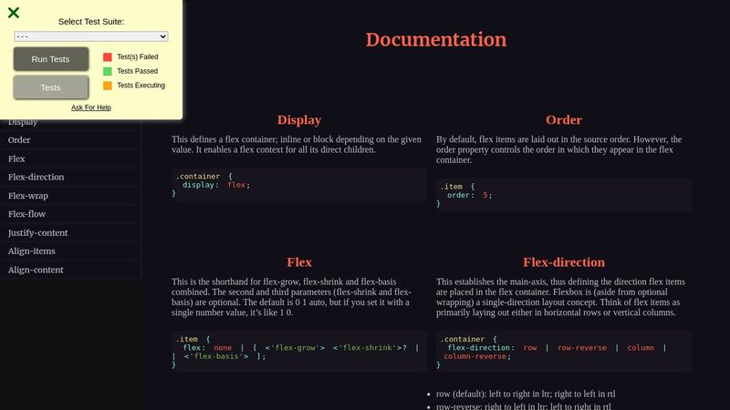 FCC - Technical Documentation Page