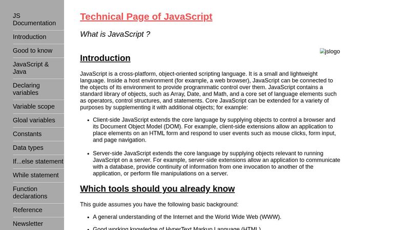 Js-Technical-page