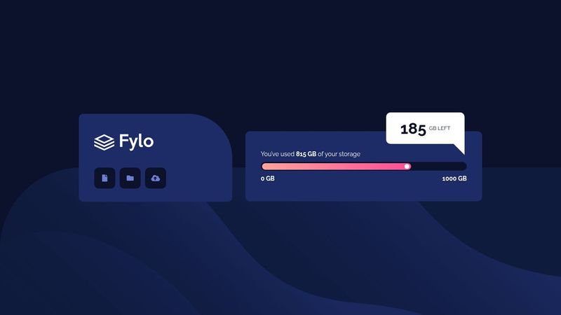 Mobile First - Fylo data storage component