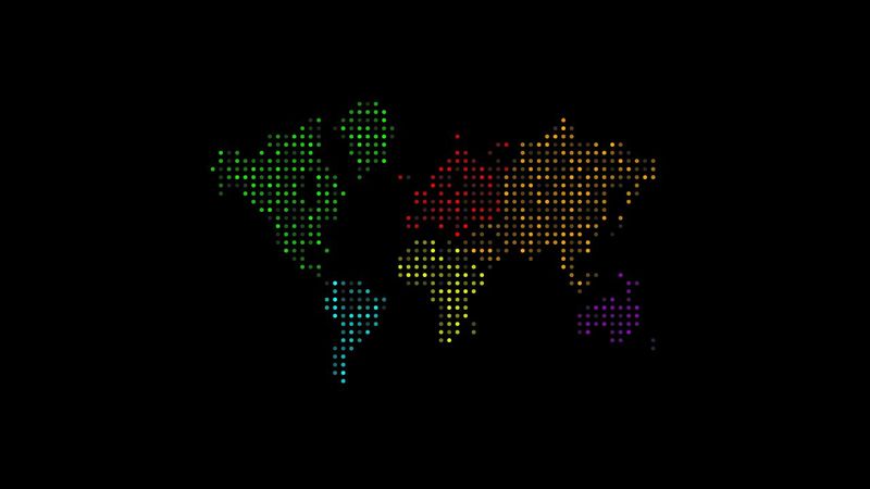 [CPC] Dots World Map CSS only