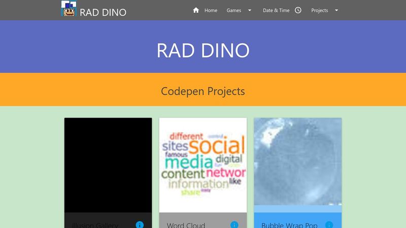 Codepen Projects