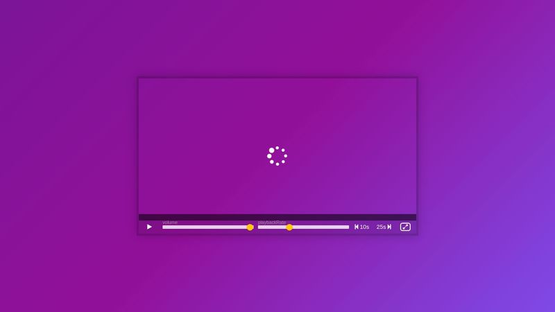 Custom HTML5 Video Player - Javascript30 #11