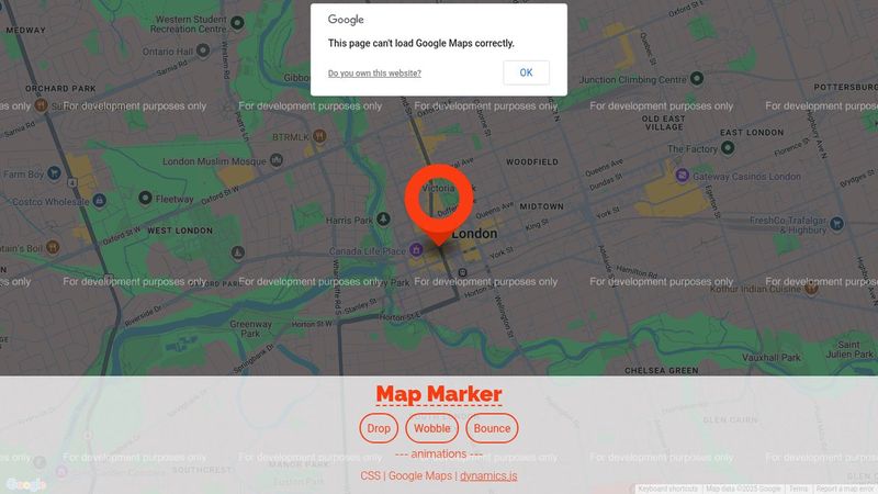 Custom Animated Google Maps Markers