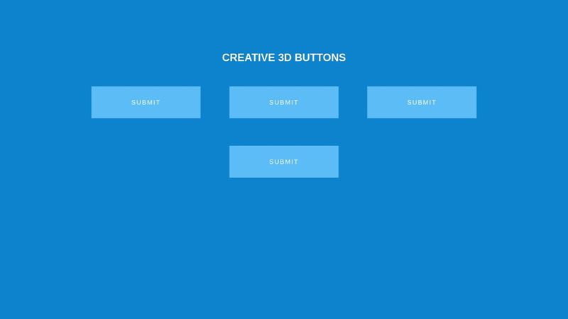 Animated 3D buttons