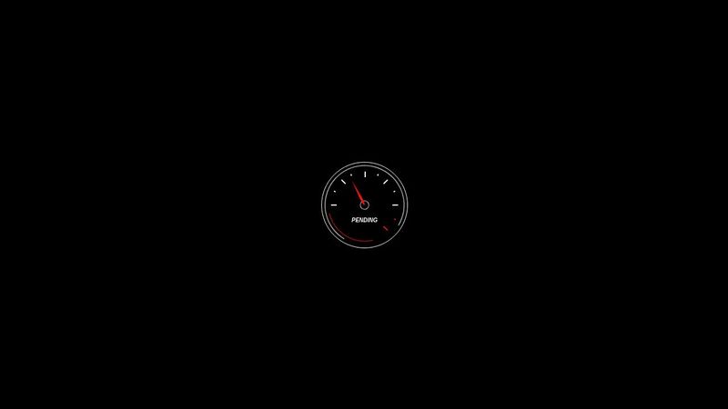 Speedometer CSS3 loader