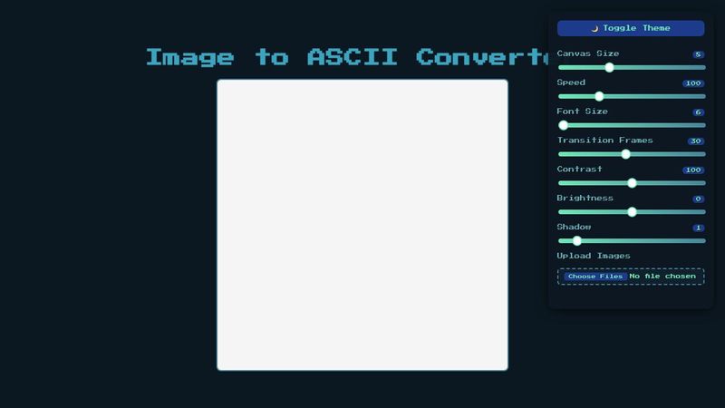 Image to ASCII Using p5.ks
