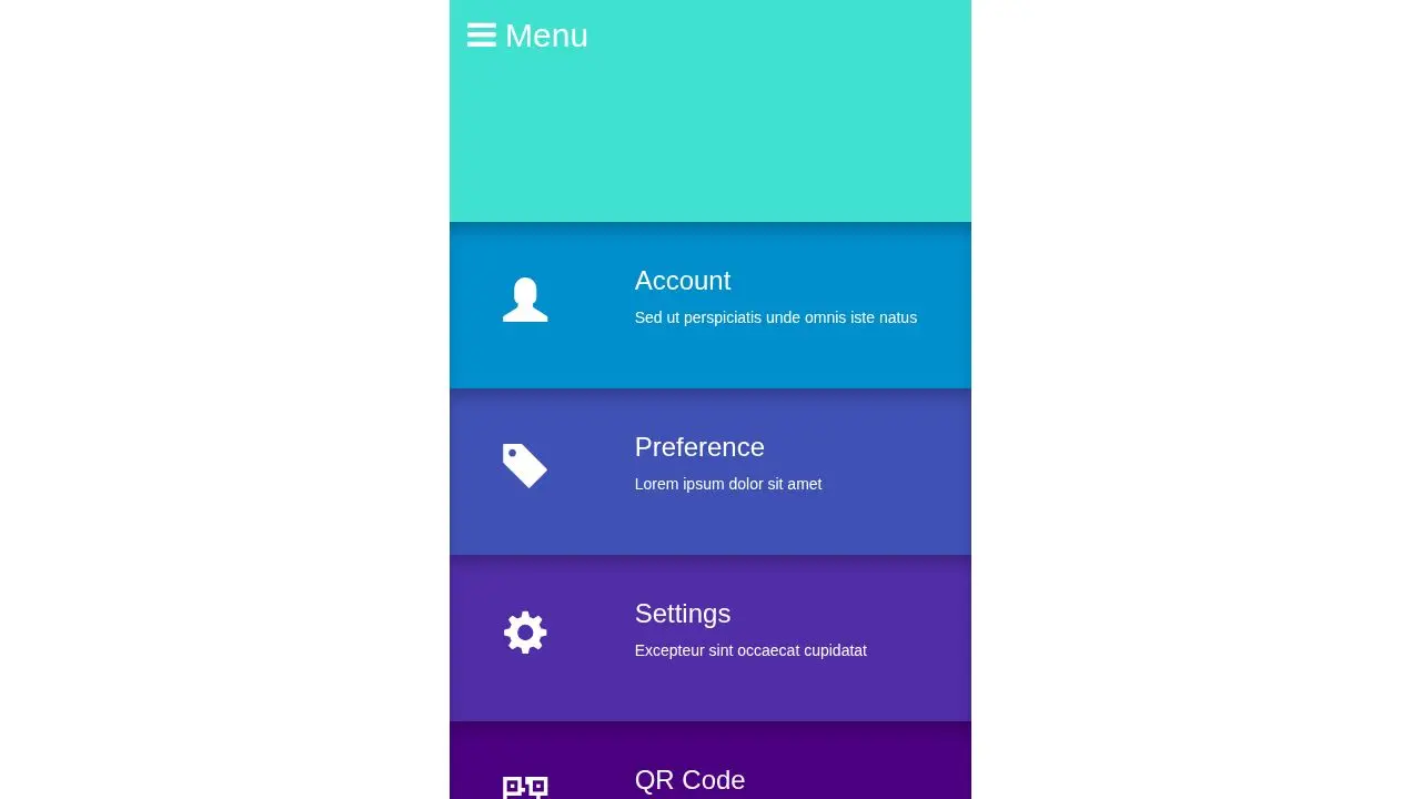 [Daliy Codepen #15] animated menu items