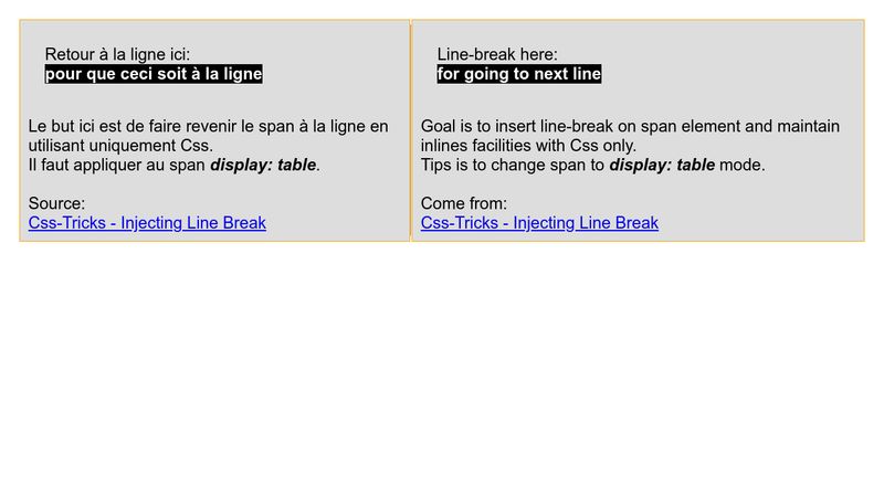 Css Line break css-line-break
