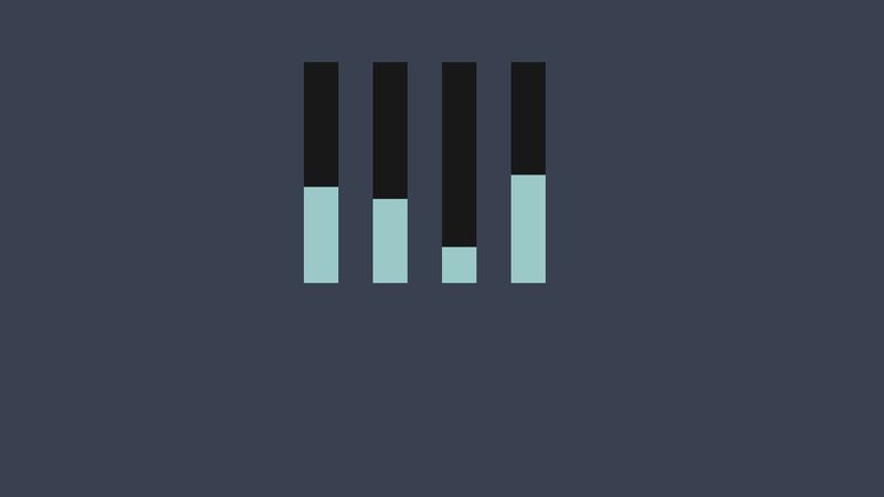 Vertical progress bars