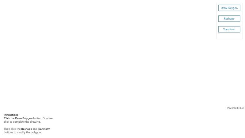 Custom Sketch/Edit a Map Toolbar using SketchViewModel - ArcGIS API for JavaScript v4