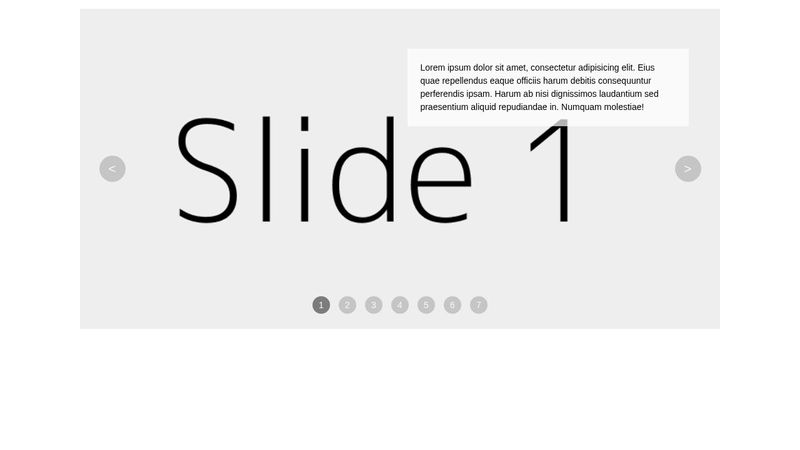 Responsive Rotating Touch Slider