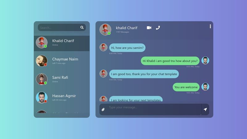 Chat App UI TASK