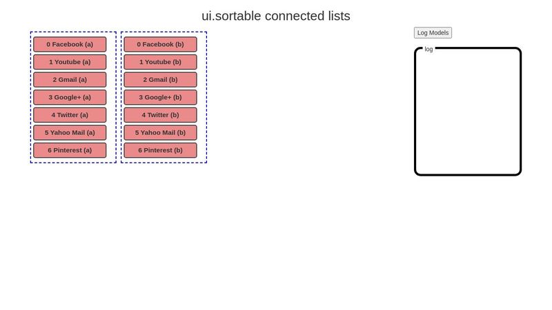 ui.sortable connected lists