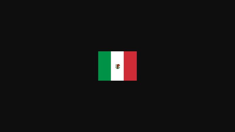 Mexico flag CSS Only