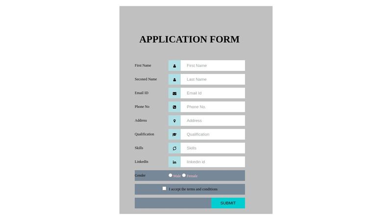 Interactive Form